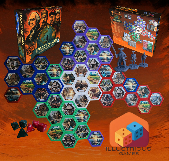 Legacy of Man Board Game – Illustrious Games